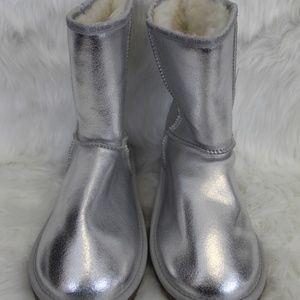 Ukala | Shoes | Brand New Silver Classic Short Ukala Boot | Poshmark